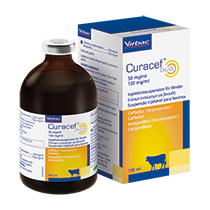 Curacef Duo, ενέσιμη κεφτιοφούρη-κετοπροφαίνη - Virbac Hellas